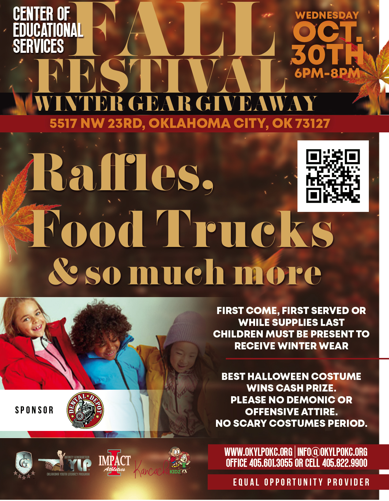 FREE Fall Festival & Winter Gear Giveaway at Oklahoma Youth Literacy ...
